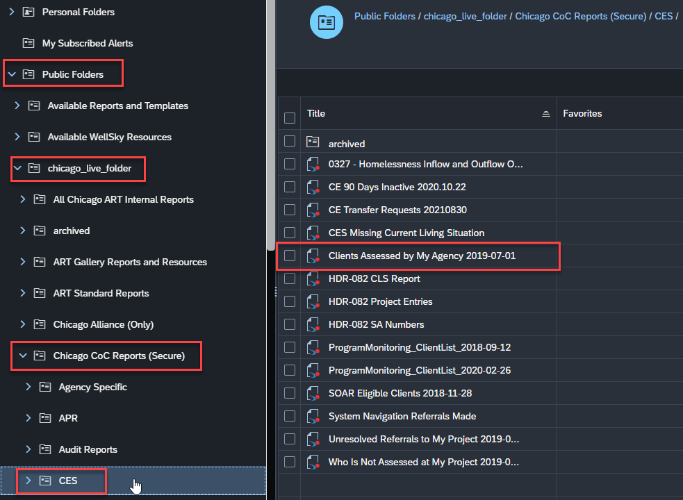 Generating the Clients Assessed By Agency Report – Helpdesk - Homeless ...