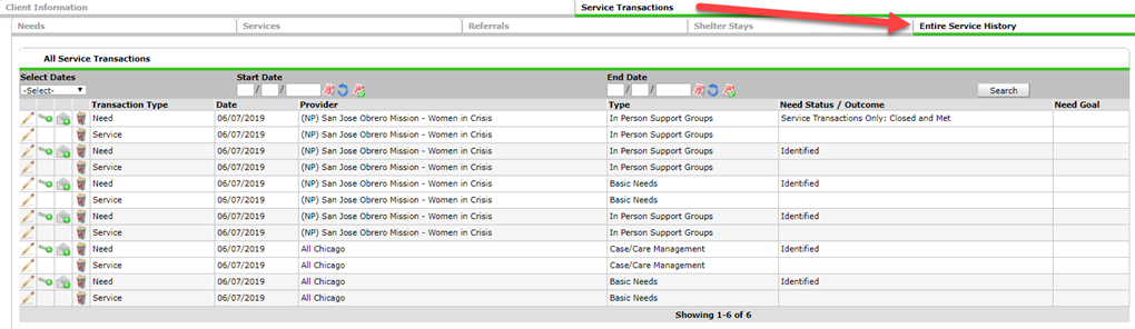 Adding Services – Helpdesk - Homeless Management Information System (HMIS)